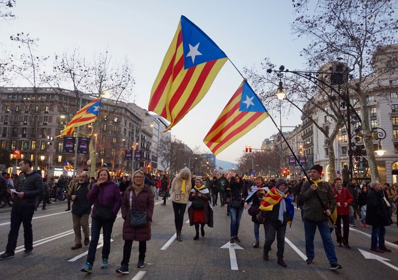 General Strike, Barcelona, February 2019 | The Chorizo Chronicles
