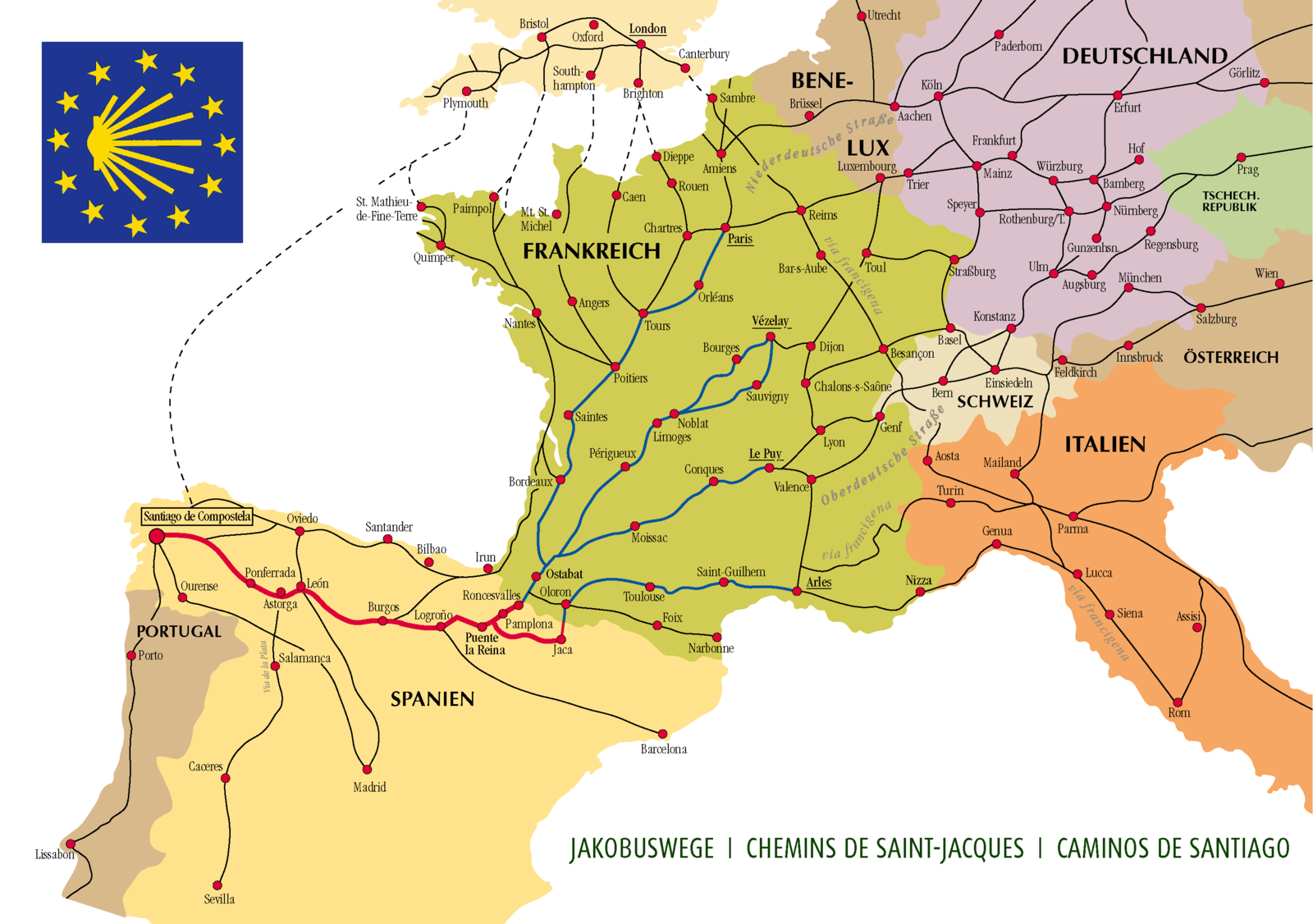 Camino de Santiago - Spain's modern ancient pilgrimage