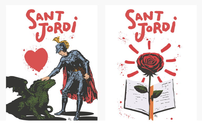 Sant Jordi - books, roses, and the legend of Saint George